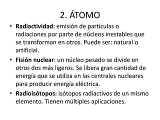 3. La materia y los elementos | PPTX