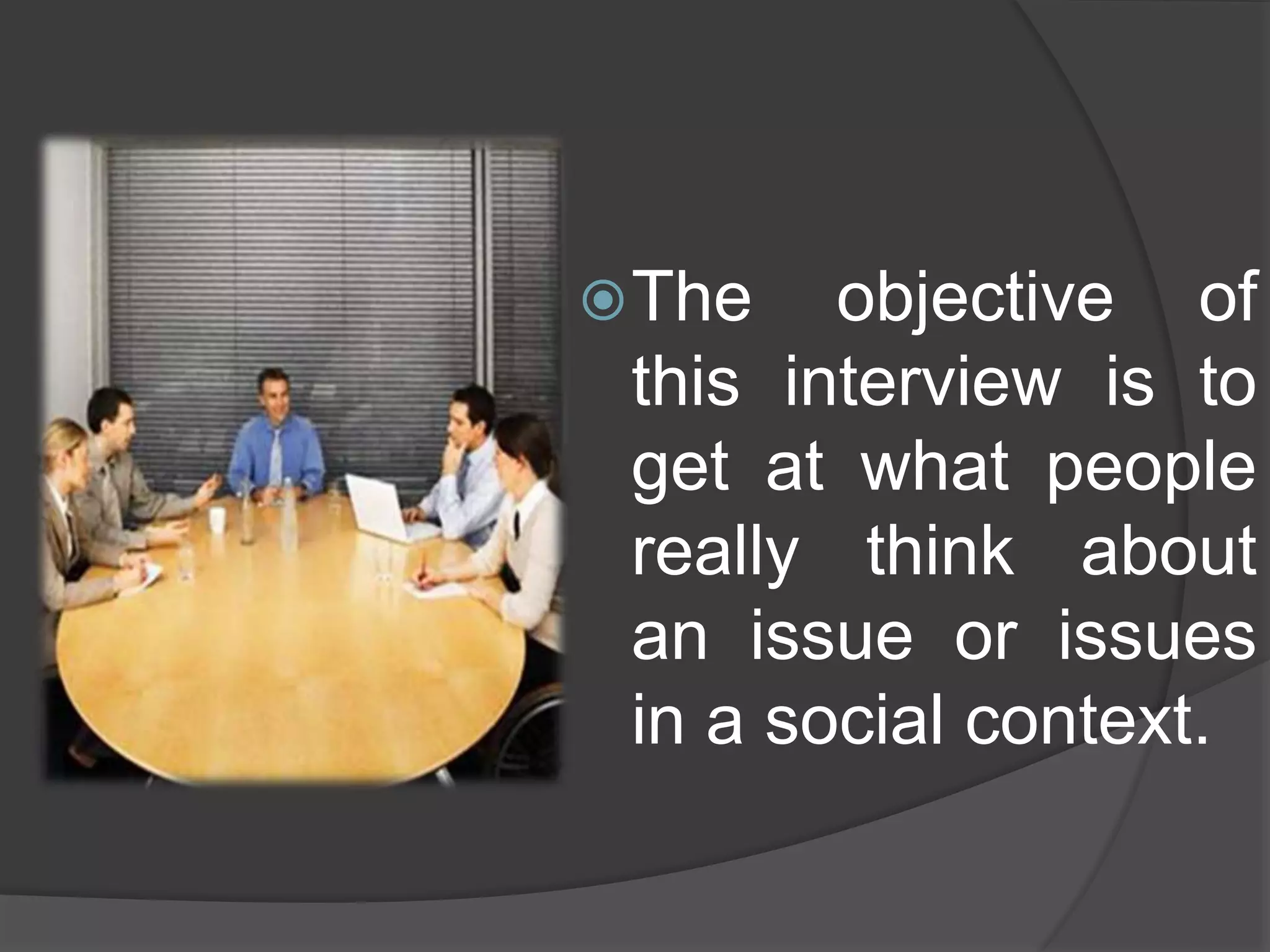 Interview and Observation | PPTX