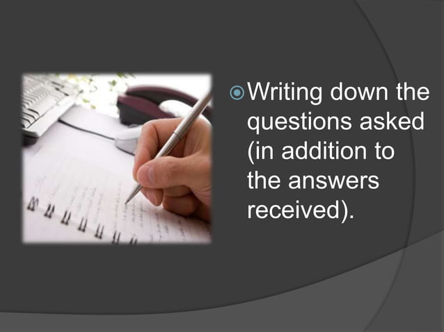 Interview and Observation | PPTX