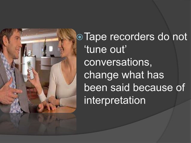 Interview and Observation | PPTX