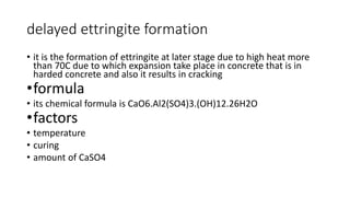 3.delay ettringite formation | PPTX