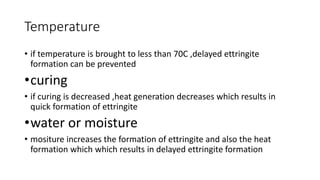 3.delay ettringite formation | PPTX