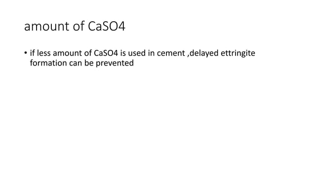 3.delay ettringite formation | PPT