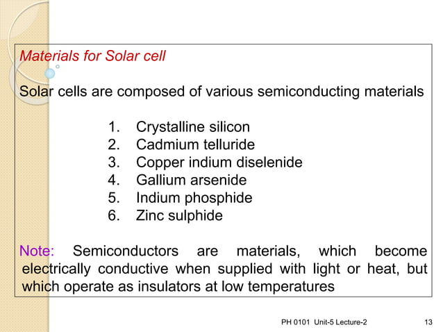 3. solar cell | PPT