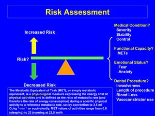 3. risk assessment and medical history | PPT