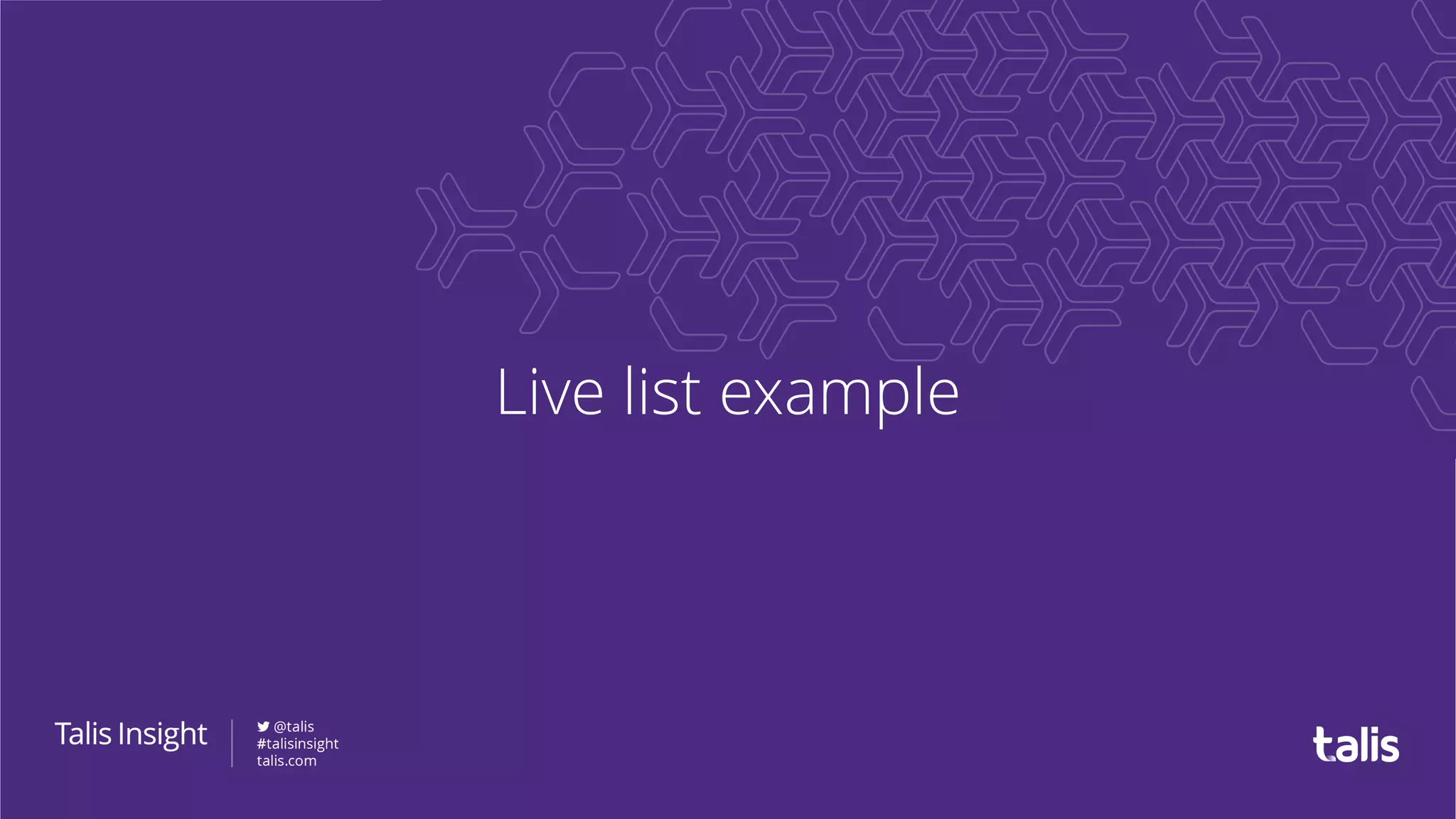 Talis Insight Asia-Pacific 2018 - Talis Aspire student list view | PPT