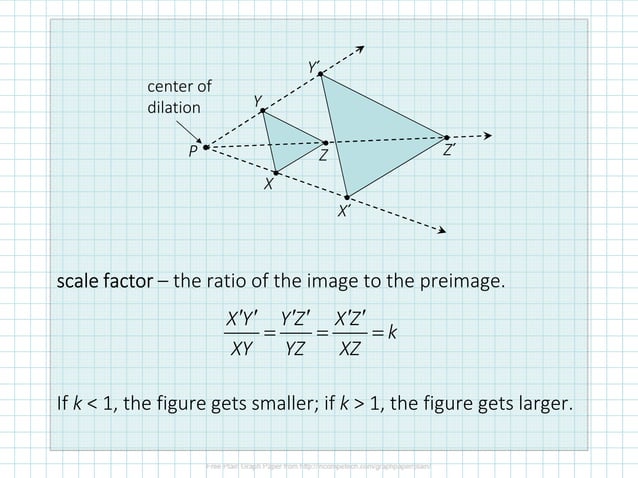 3.9.1 Dilation, Scale Factor, and Proportion | PPT