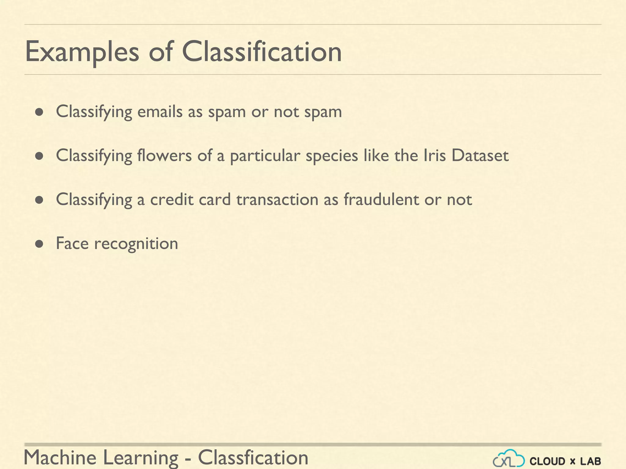Classification | PDF