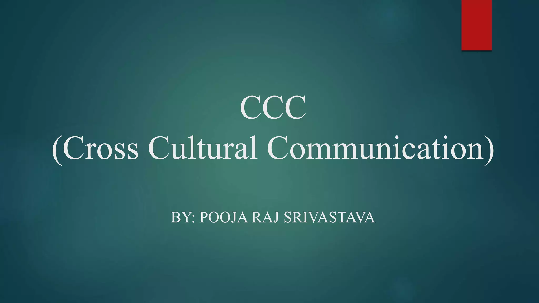 3. cross cultural communication | PPT