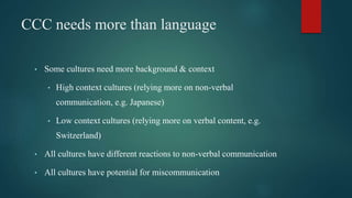 3. cross cultural communication | PPTX