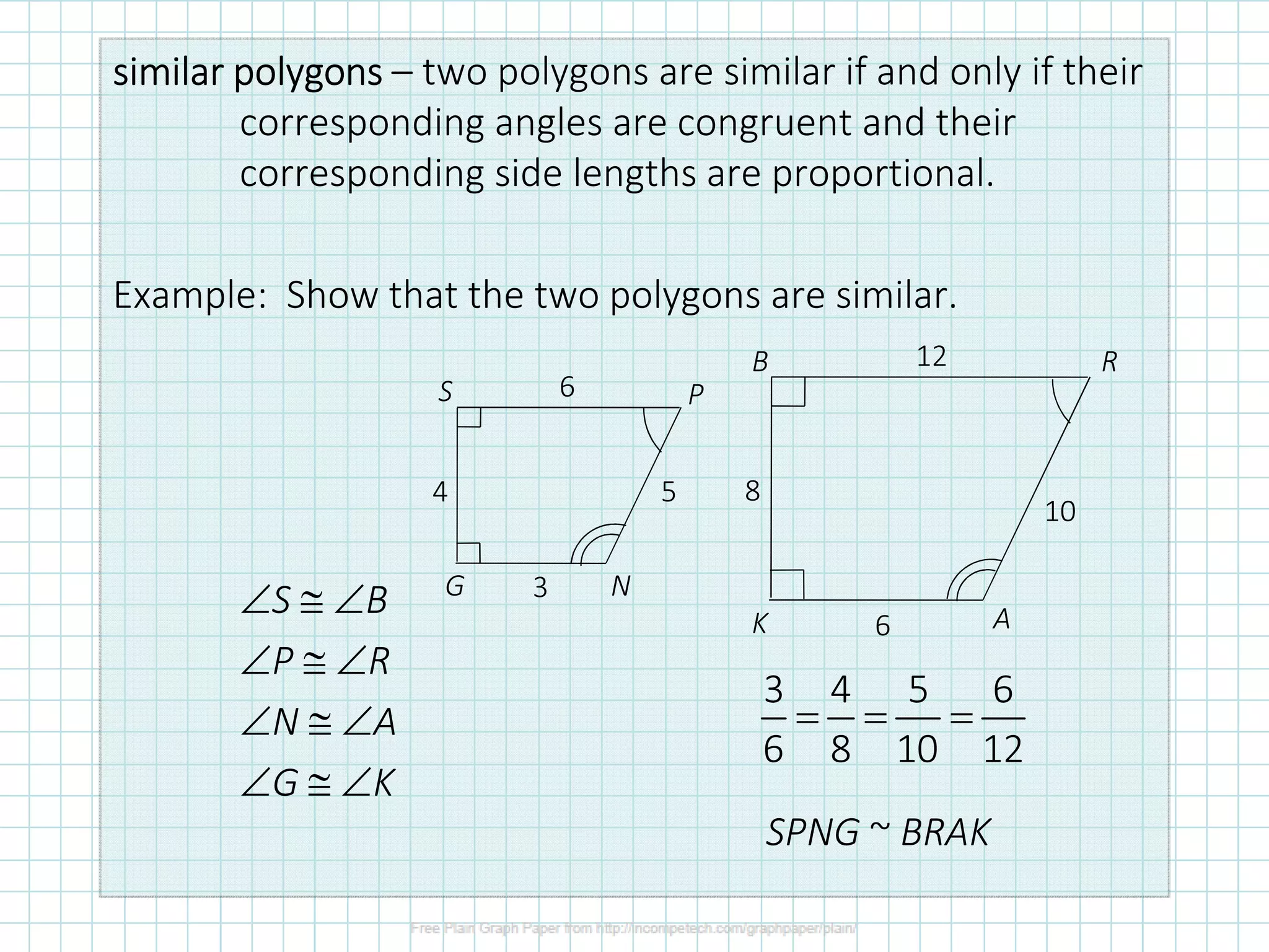 3.9.2 Similar Polygons | PDF