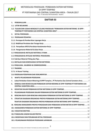 Metodologi Kerja SPPP Tempino | PDF