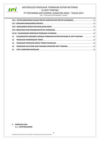 Metodologi Kerja SPPP Tempino | PDF