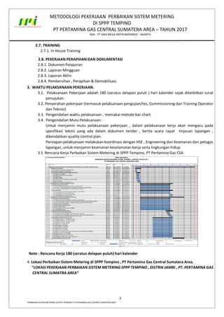 Metodologi Kerja SPPP Tempino | PDF