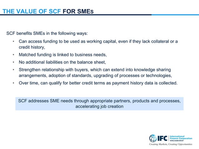 Naim - Financing SMEs in global sustainable value chains: the role of supply chain finance for ...