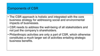 corporate social responsibility | PPT