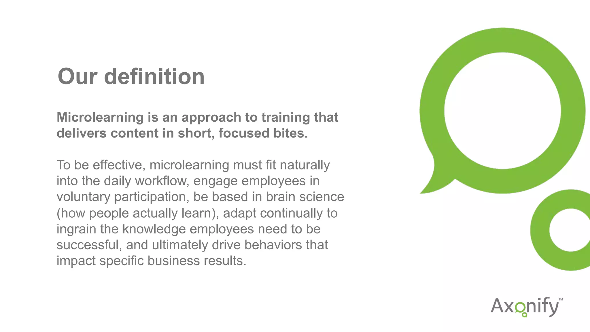 MICROLEARNING SERIES PART 1 MICROLEARNING: THE TRUTH AND THE PROOF ...