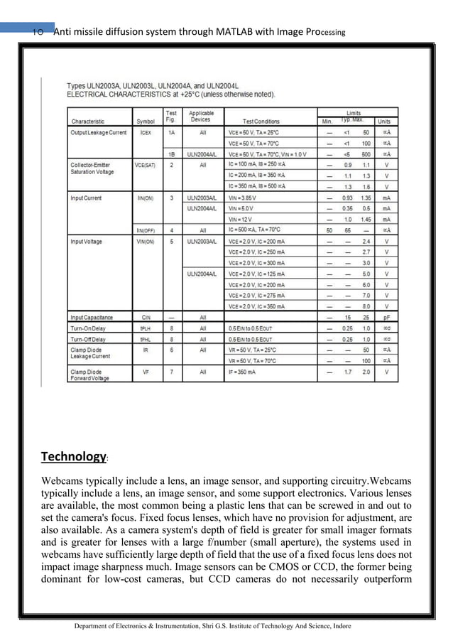 Anti Missile Diffusion System Through Matlab With Image Processing Pdf