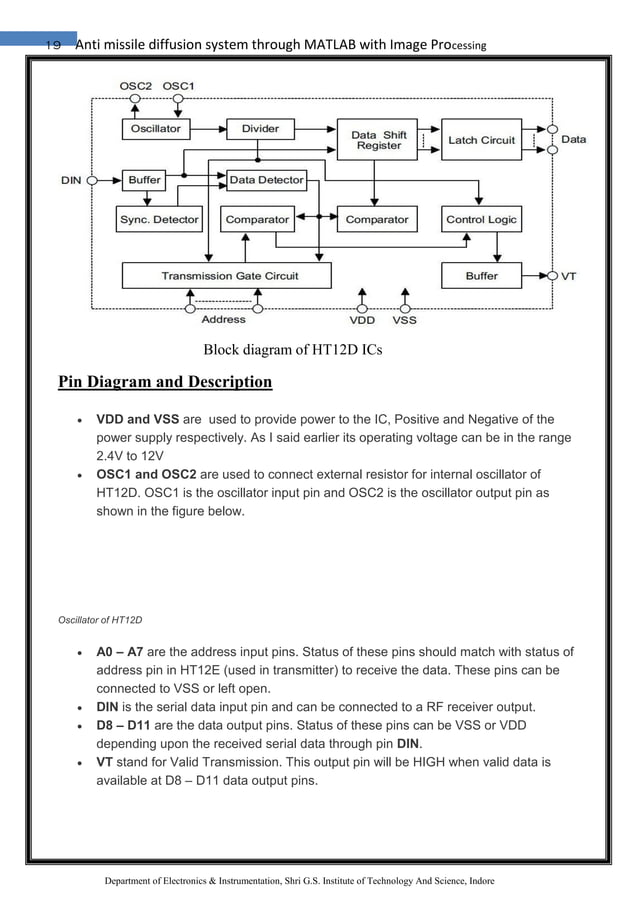 Anti Missile Diffusion System Through Matlab With Image Processing Pdf