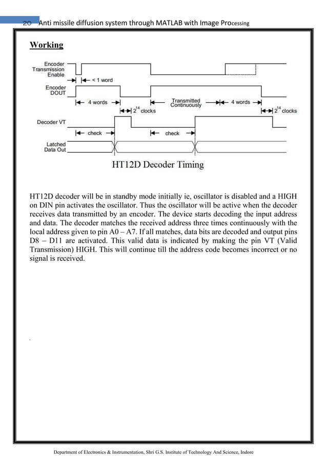 Anti missile diffusion system through MATLAB with Image Processing | PDF
