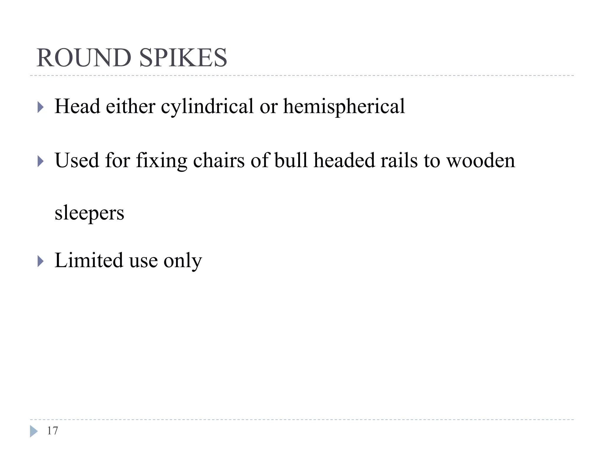 Rail fastenings and joints | PPTX