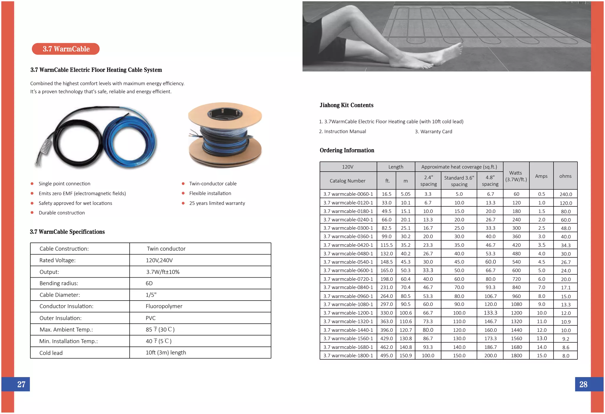 popular tile heating cable membrane heating cable | PDF | Home ...