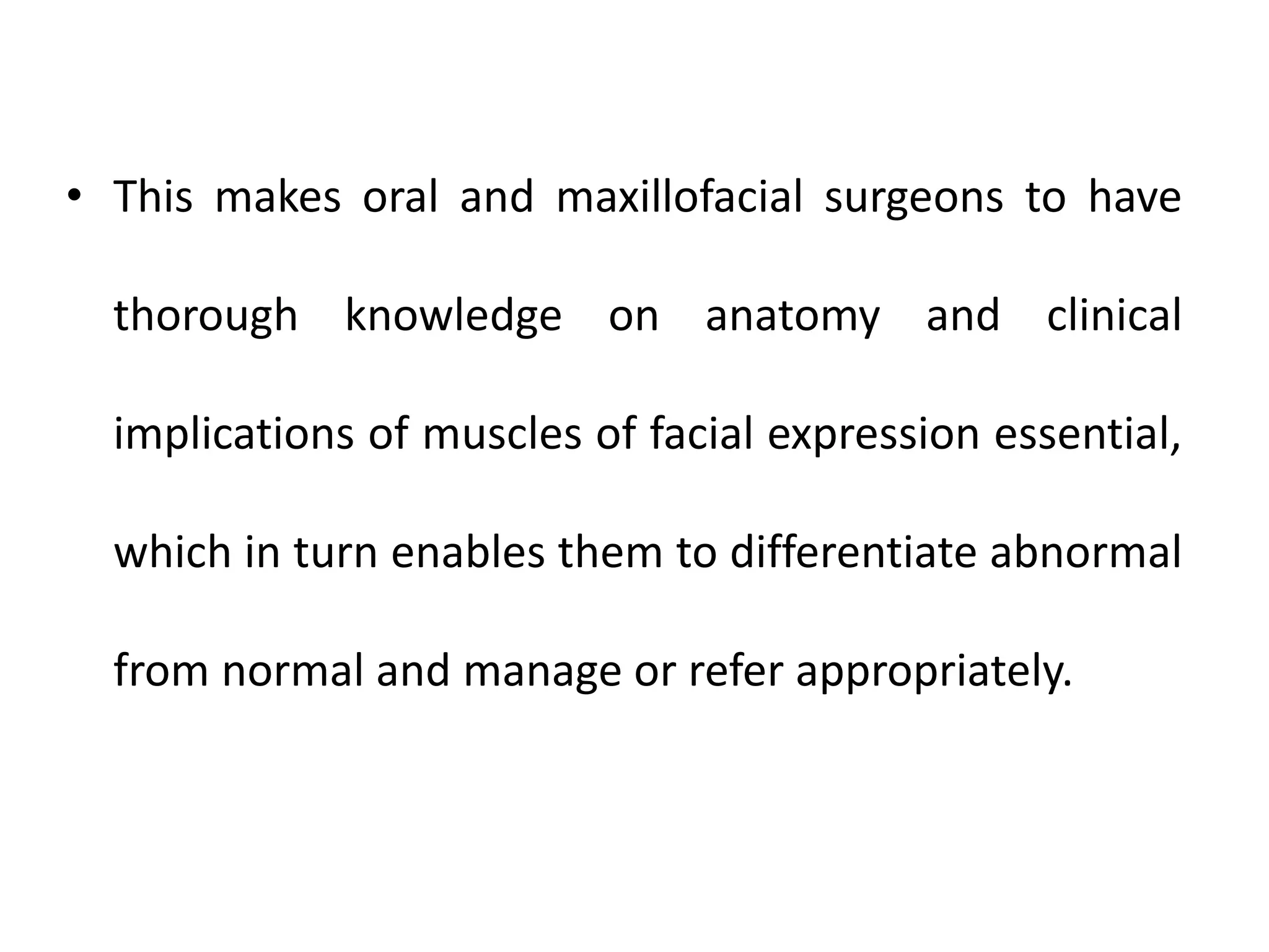 Muscles of facial expression | PPTX