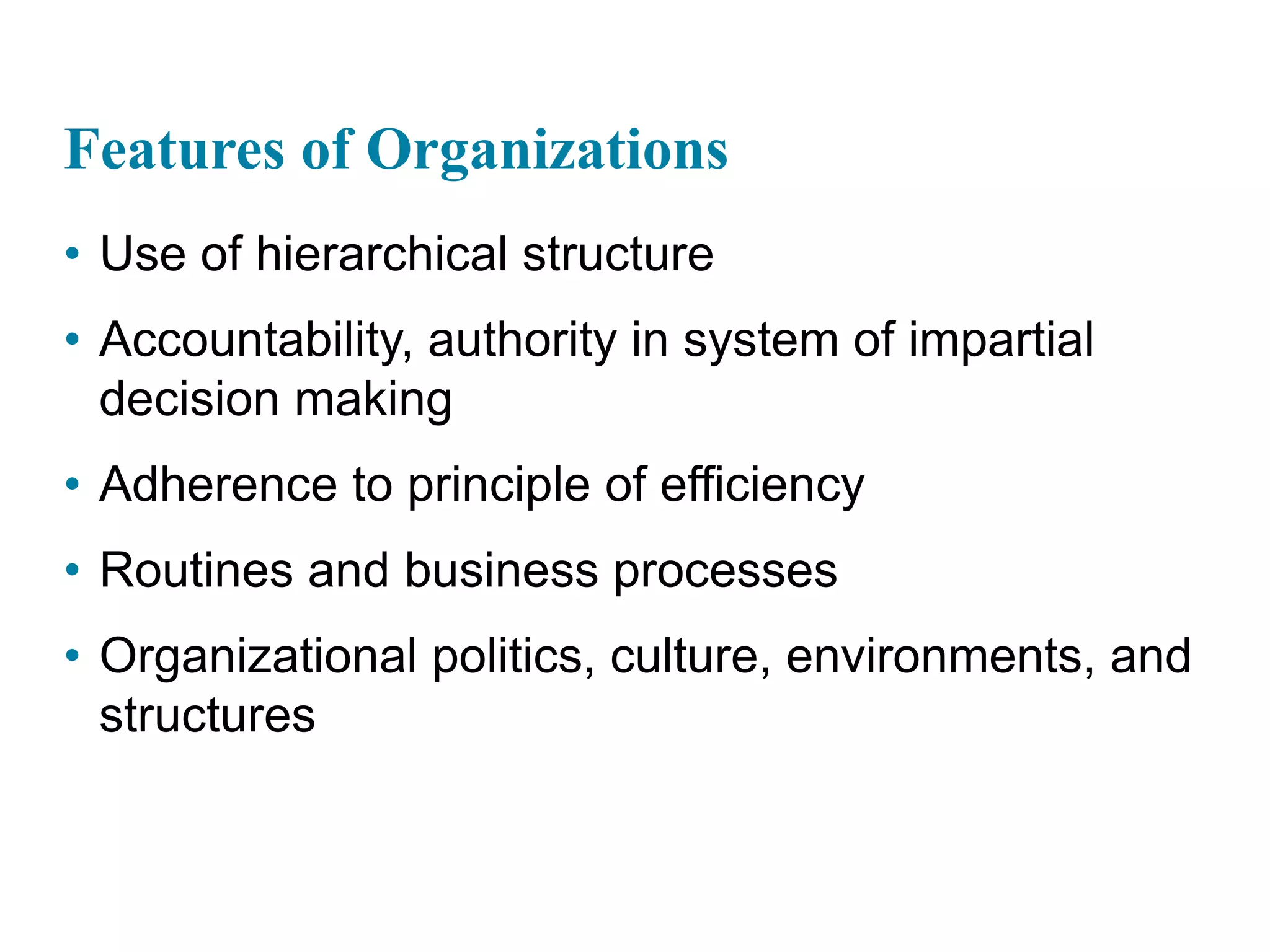 Information systems, organizations, and strategy | PPTX