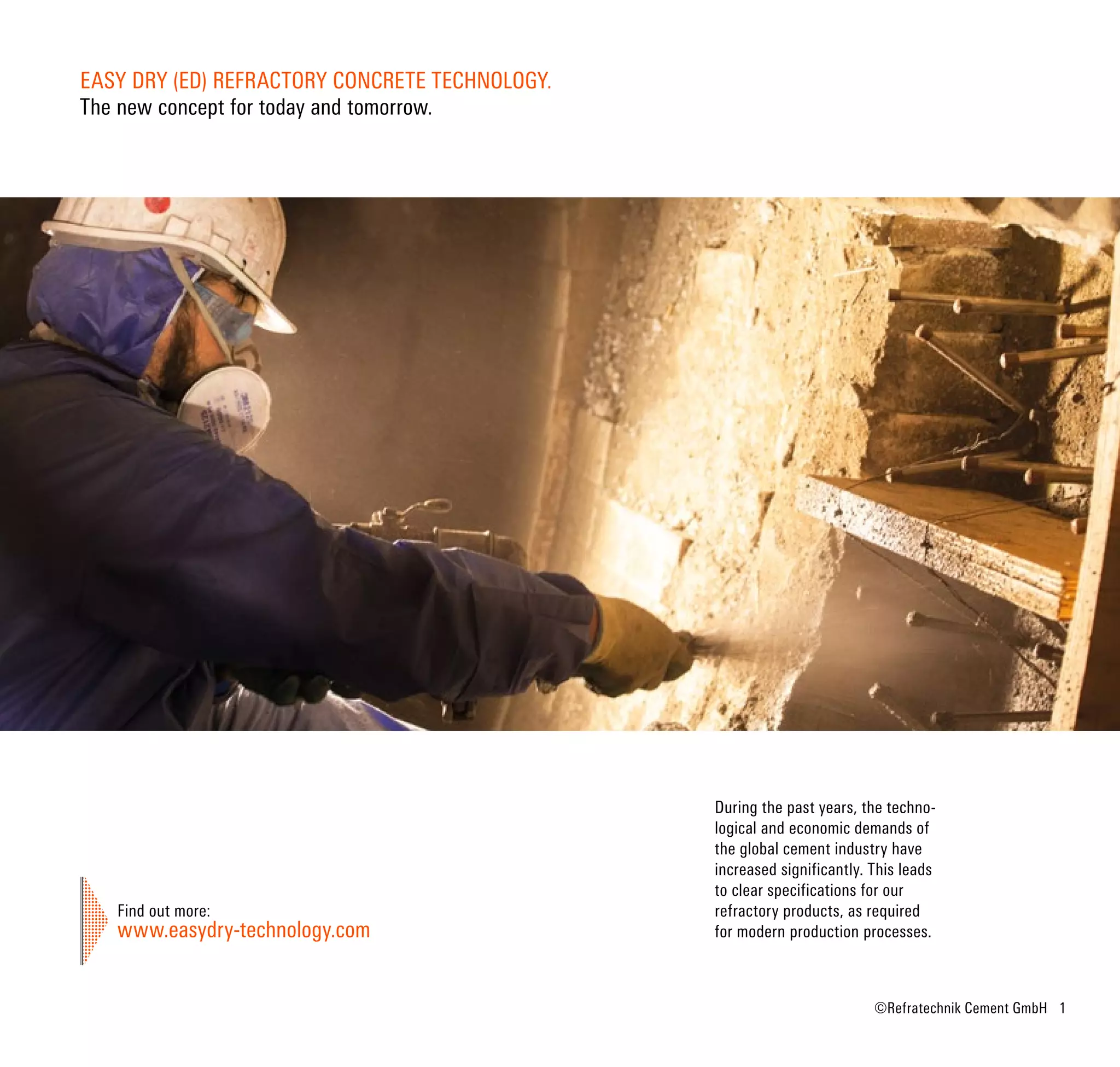 EASY DRY (ED) Refractory Concrete Technology | PDF