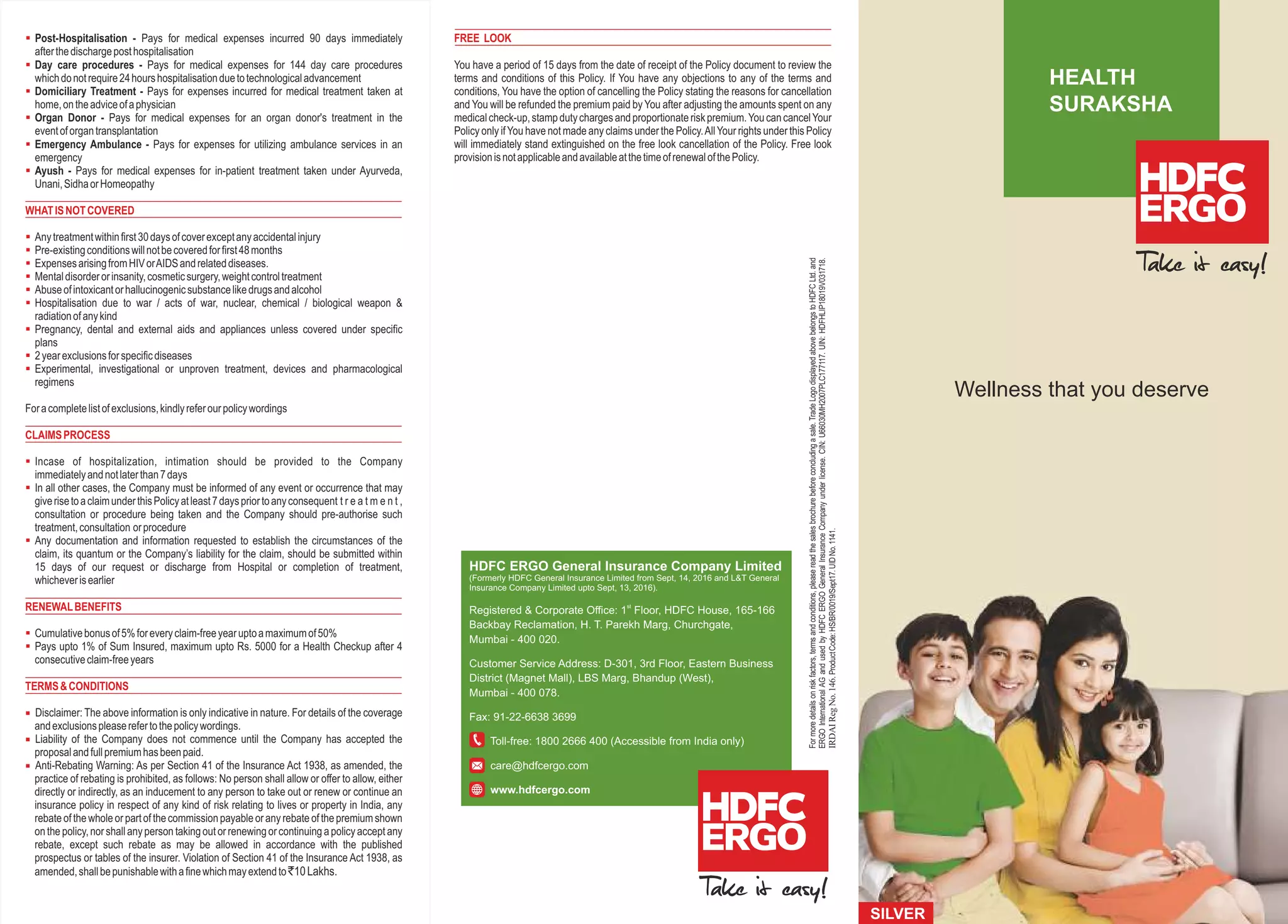 3. health suraksha-silver-plan | PDF