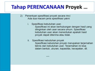 Inisiasi & Perencanaan Proyek_Materi Training 'PROJECT MANAGEMENT" | PDF