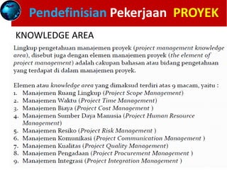 Inisiasi & Perencanaan Proyek_Materi Training 'PROJECT MANAGEMENT" | PDF