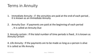 3. interest and annuity | PDF | Stocks and Bonds | Personal Investing
