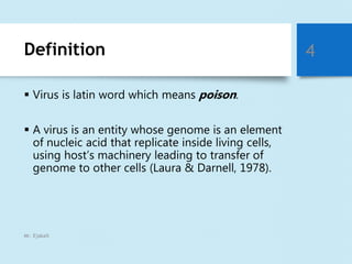 3. Virus lecture | PPTX