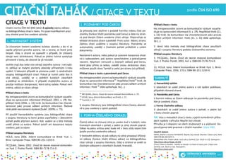 Citační tahák | PDF