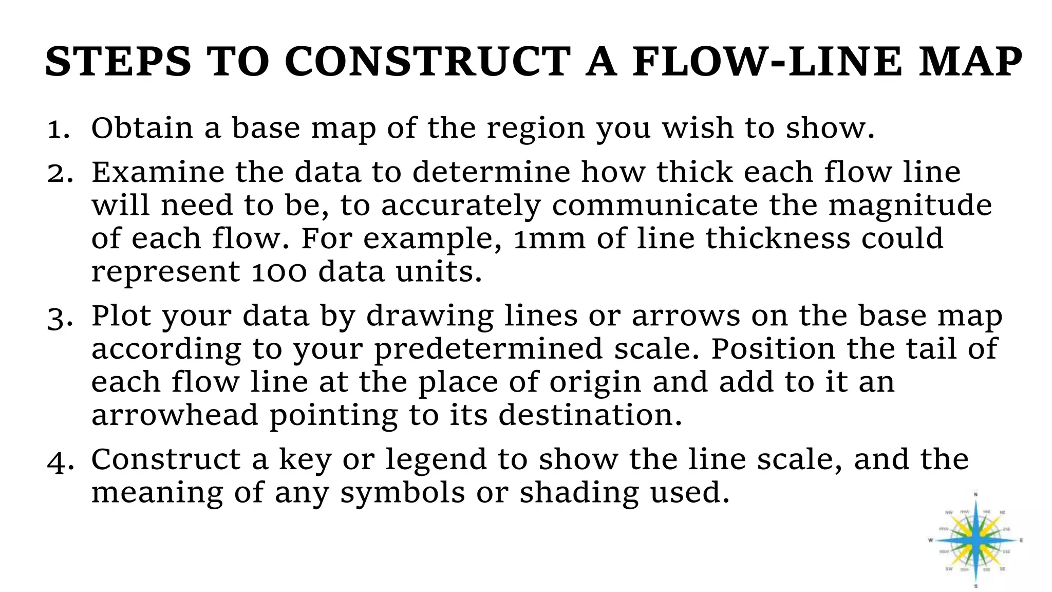 GEOGRAPHIC SKILLS: FLOW-LINE MAPS | PPTX