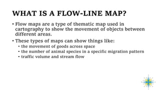 GEOGRAPHIC SKILLS: FLOW-LINE MAPS | PPTX