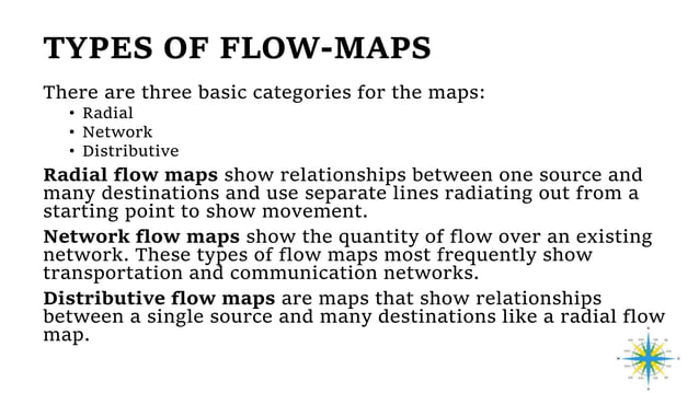 GEOGRAPHIC SKILLS: FLOW-LINE MAPS | PPTX