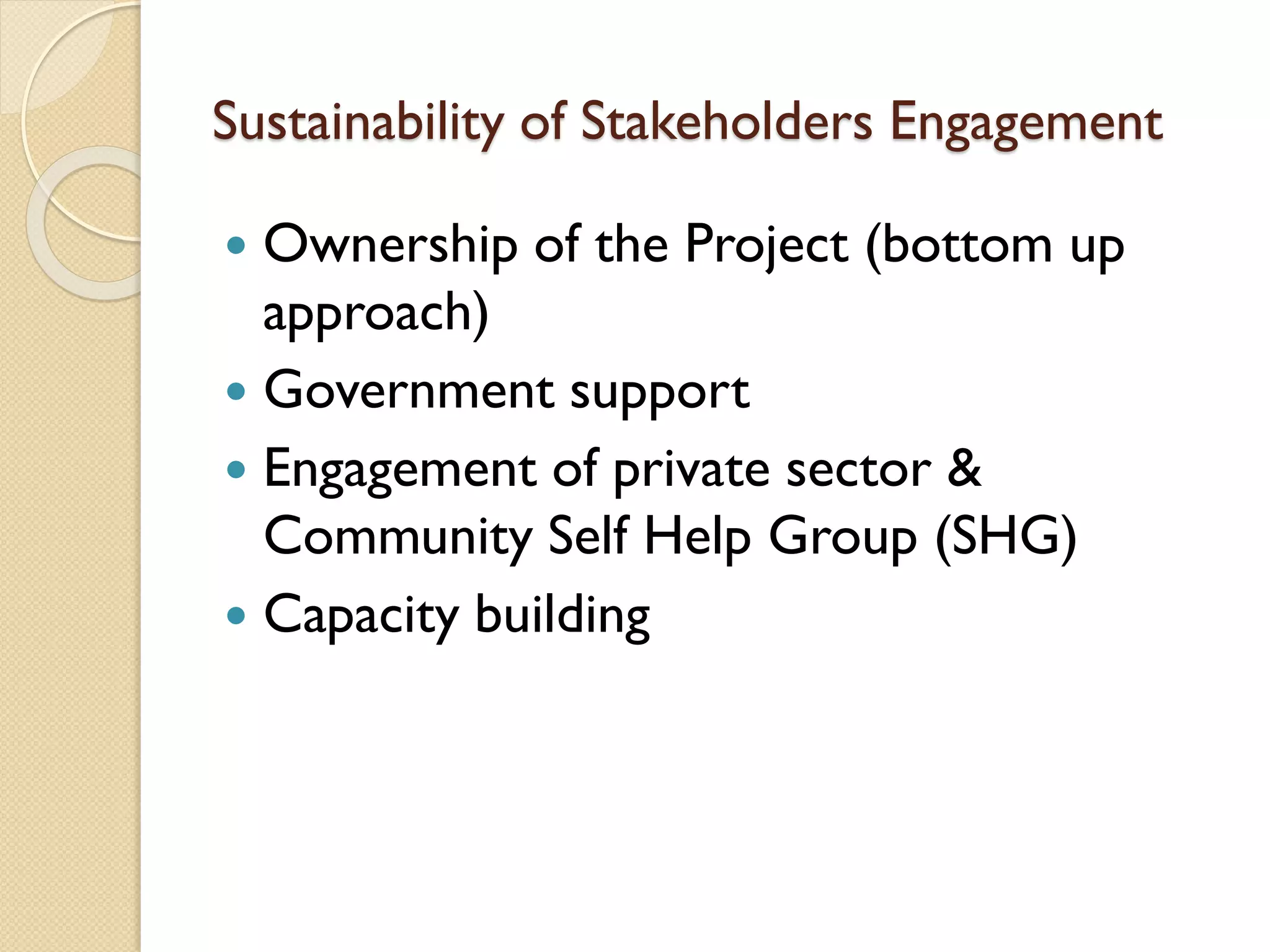 3.2a effective multi stakeholder engagement in south sudan | PDF