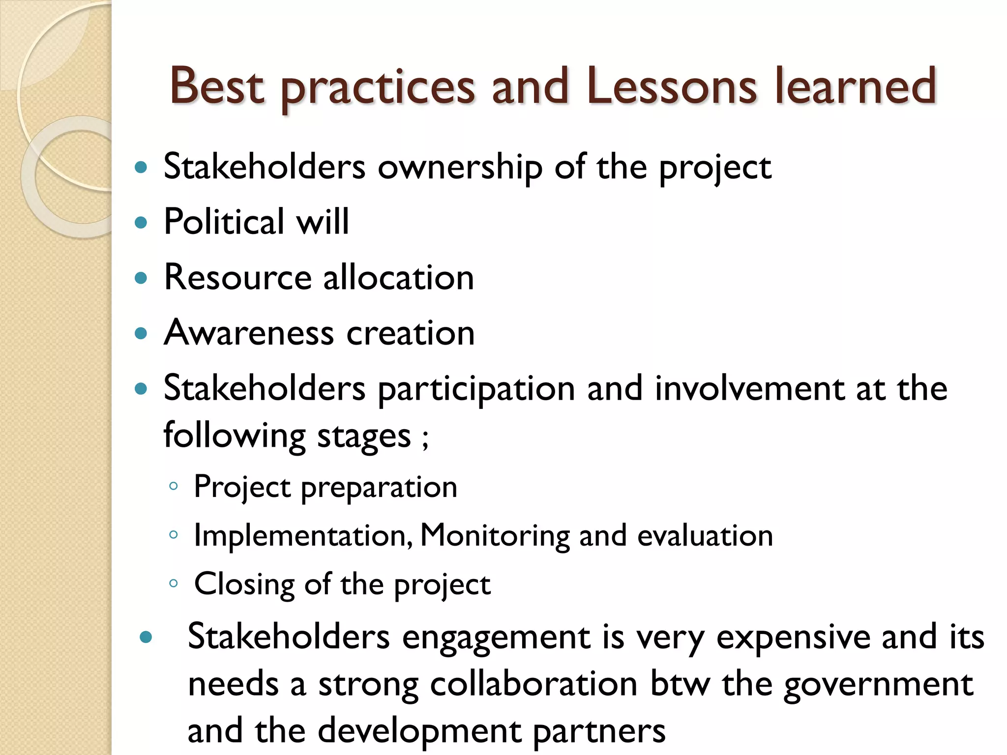 3.2a effective multi stakeholder engagement in south sudan | PDF