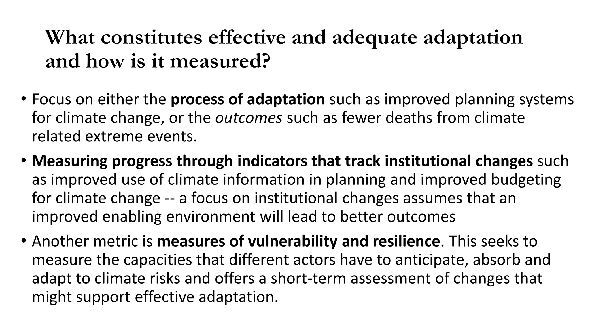 3.3 metrics of effective adaptation | PPT
