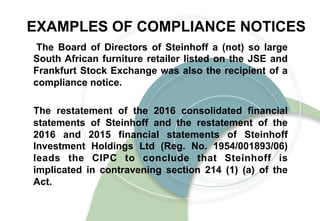 Corporate Governance Surveillance and Enforcement | PDF