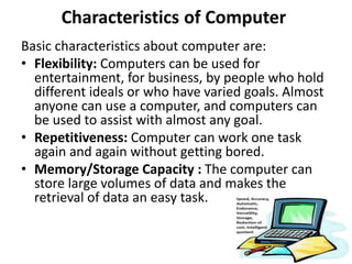 computer catagory and its organization | PPT