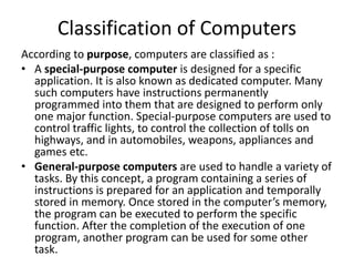 computer catagory and its organization | PPT