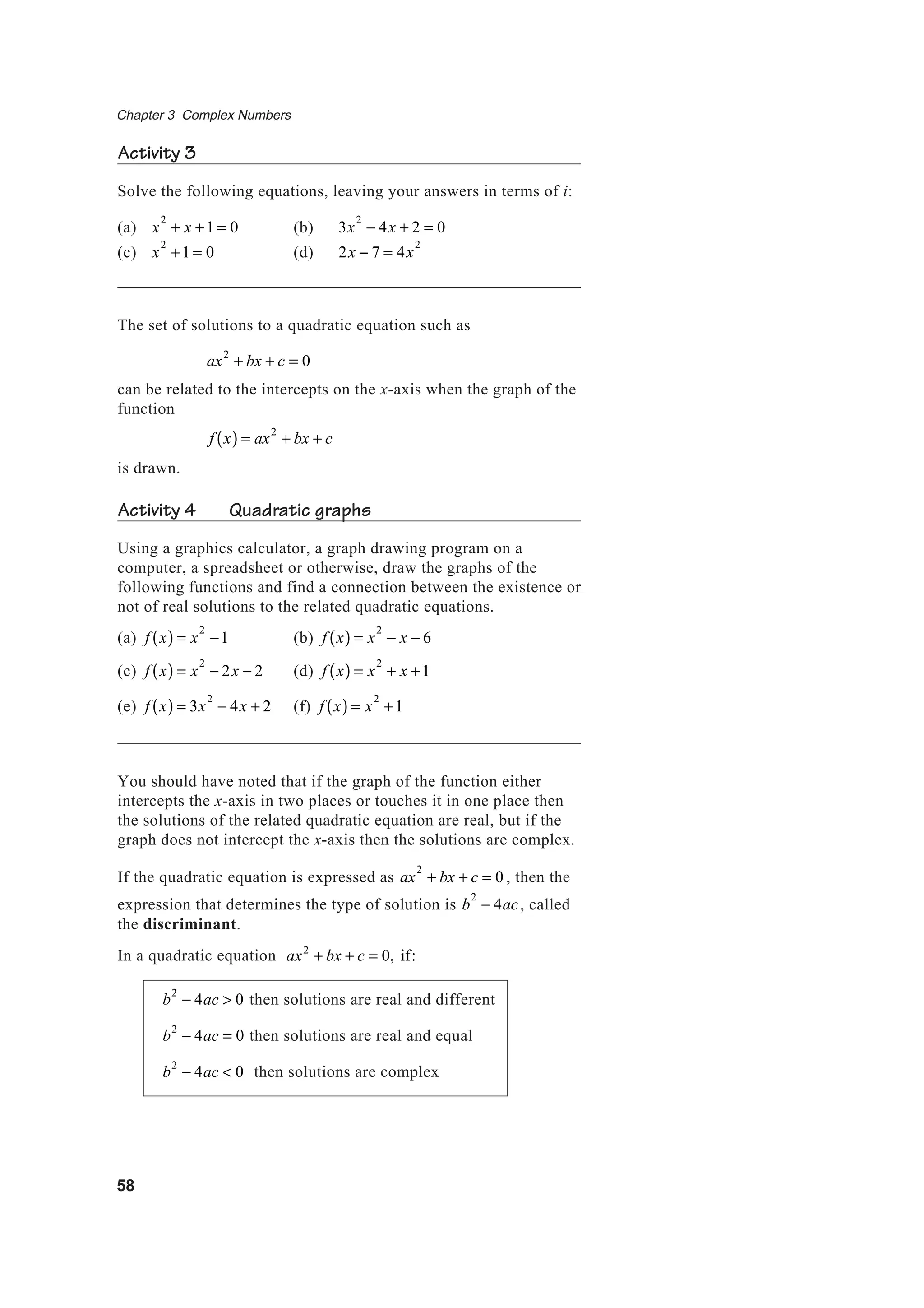 3.complex numbers Further Mathematics Zimbabwe Zimsec Cambridge | PDF