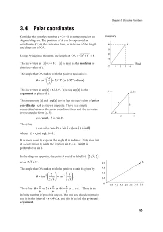 3.complex numbers Further Mathematics Zimbabwe Zimsec Cambridge | PDF