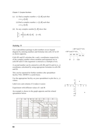 3.complex numbers Further Mathematics Zimbabwe Zimsec Cambridge | PDF