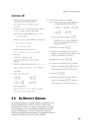 3.complex numbers Further Mathematics Zimbabwe Zimsec Cambridge | PDF