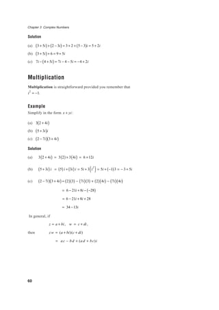 3.complex numbers Further Mathematics Zimbabwe Zimsec Cambridge | PDF