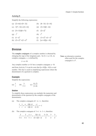 3.complex numbers Further Mathematics Zimbabwe Zimsec Cambridge | PDF